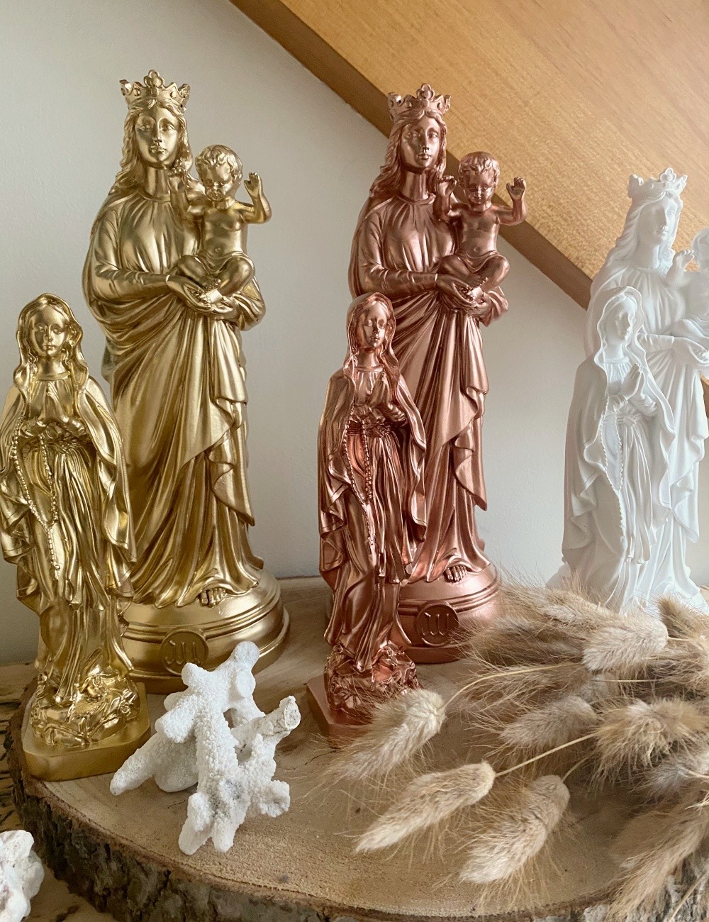 Statuette vierge décorative pop BONNEMERE - Boutique l'ananas Taille TU ...